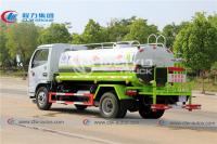 China Dongfeng 4x2 5m3 Water Bowser Truck 5000L Sprinkler Truck with Cummins Engine for sale