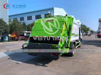 China Dongfeng 4x2 8cbm Garbage Compactor Truck Trash Collection Truck 156hp for sale