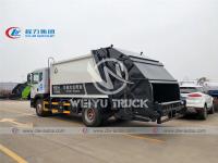 China 14cbm Dongfeng Refuse Collector Garbage Compactor Truck 4x2 170hp Diesel for sale