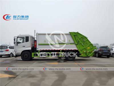 China Dongfeng 14m3 Garbage Compactor Truck 4x2 Diesel Waste Disposal Truck 180hp for sale