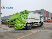 China Dongfeng 14m3 Garbage Compactor Truck 4x2 Diesel Waste Disposal Truck 180hp for sale