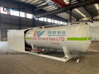 China 10cbm 10m3 LPG Gas Plant Refilling Tank Station with Dispensers ASME GB150 for sale