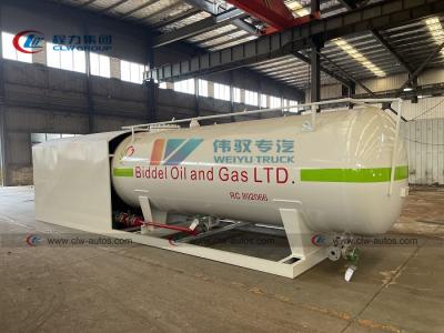 China 10cbm 10m3 LPG Gas Plant Refilling Tank Station with Dispensers ASME GB150 for sale