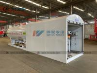 China 10cbm 10m3 LPG Gas Plant Refilling Tank Station with Dispensers ASME GB150 for sale