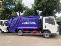China HOWO 5m3 Sanitation Self- Compressed 3tons Garbage Compactor Truck for sale