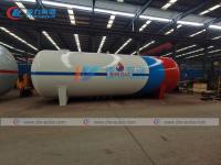 China 50cbm Horizontal Q370R Carbon Steel LPG Storage Tank 25MT 50000 Liters for sale