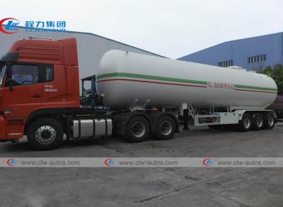 China 56m3 LPG Tanker Semi Trailer 56000 Liters LP Gas Transport Tank Semi Trailer for sale