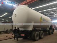 China ASME Q345R Carbon Steel LPG Gas Storage Tank 50000L 25MT DN2700mm for sale