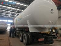 China ASME Q345R Carbon Steel LPG Gas Storage Tank 50000L 25MT DN2700mm for sale