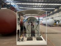 China DN2100mm 25cbm 25000L LPG Refilling Plant with 5.5kw Pump 380V for sale
