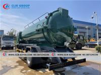 China ISUZU FTR 10cbm Sewer Cleaning Truck 4x2 Vacuum Suction for Sludge Treatment for sale