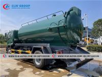 China ISUZU FTR 10cbm Sewer Cleaning Truck 4x2 Vacuum Suction for Sludge Treatment for sale