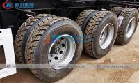 China 30MT 59500L LPG Tanker Trailer 13T Fuwa Axles Double Loading Sides for sale