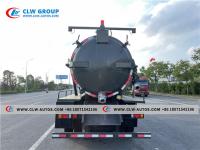 China HOWO 4x4 Off Road Sewer Vacuum Truck 8m3 8000L Carbon Steel Tank Euro 3 for sale
