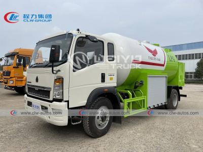 China 15m3 Right Hand Drive LPG Dispenser Truck LPG Refill Truck 15000L for sale