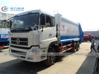 China Dongfeng KL 18 CBM CCC Waste Disposal Garbage Compactor Truck 3300mm Wheelbase for sale