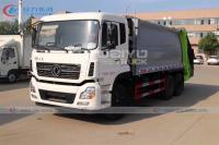 China Dongfeng KL 18 CBM CCC Waste Disposal Garbage Compactor Truck 3300mm Wheelbase for sale