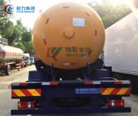China HOWO 140 HP 15m3 LPG Distribution Truck with Flowmeter for Gas Filling for sale