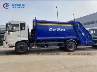 China Carbon Steel Q235 12m3 Garbage Compactor Truck Side 4mm Bottom 5mm for Ghana for sale