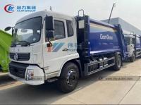 China Carbon Steel Q235 12m3 Garbage Compactor Truck Side 4mm Bottom 5mm for Ghana for sale