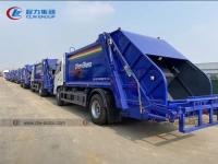 China Carbon Steel Q235 12m3 Garbage Compactor Truck Side 4mm Bottom 5mm for Ghana for sale