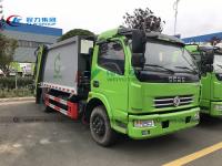 China Dongfeng 5m3 Self Compressed Waste Removal Truck 5000 Liters Garbage Collection Vehicle for sale
