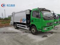 China Euro3 7cbm 6 Wheel Compressed Garbage Truck 122Hp Yunnan Engine Rubbish Removal for sale