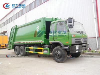 China Dongfeng 18-20m3 Garbage Disposal Truck 6x4 LHD Q345 Manganese Steel Body for sale
