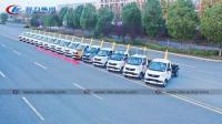 China Foton 3-4cbm Hook Lift Garbage Truck 4x2 Diesel Euro 3 Waste Removal for sale