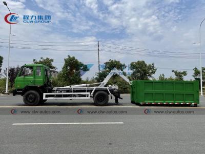 China Dongfeng 13cbm Hook Lift Garbage Truck Detachable Body 25000kg GVW Diesel for sale