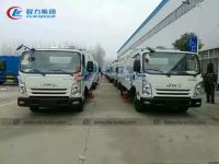 China JMC 4x2 142HP 8CBM Truck Mounted Street Sweeper City Road Cleaning Machine for sale