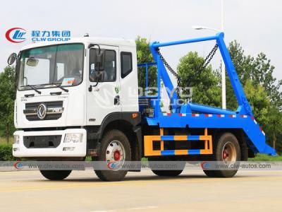 China 8cbm 10cbm 160HP LHD Swing Arm Garbage Truck Refuse Collection Vehicle for sale