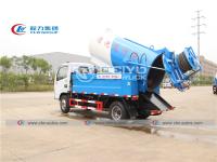 China Dongfeng 3000 Liters Carbon Steel Vacuum Septic Truck 6mm Anti Corrosion 4x2 for sale