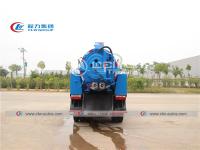 China Dongfeng 3000 Liters Carbon Steel Vacuum Septic Truck 6mm Anti Corrosion 4x2 for sale