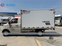 China FOTON Xiangling V1 Mini Refrigerated Truck 1 Ton 1.5 Ton 4x2 Diesel Freezer Box for sale