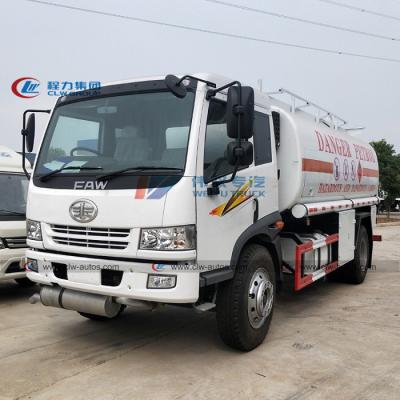 China FAW 4x2 8000L Fuel Oil Delivery Tanker Truck LHD RHD Euro 2 Diesel for sale