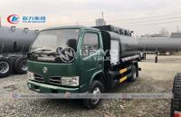China Mini Dongfeng 5cbm 4X2 Refueling Truck Carbon Steel Tank 1320Gallons for sale