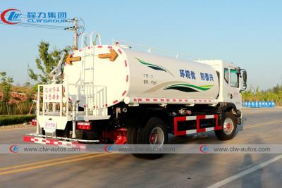 China Dongfeng 14000L Water Sprinkler Truck 4x2 Diesel 180HP for Road Cleaning and Water Transport for sale