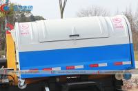 China 4 CBM Dongfeng Hydraulic Hook Lift Garbage Truck 102HP Diesel Euro 6 for sale