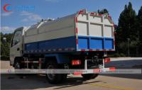 China CHENGLI 4X2 103HP 6 Wheeler Side Loader Garbage Removal Truck 4 CBM for sale