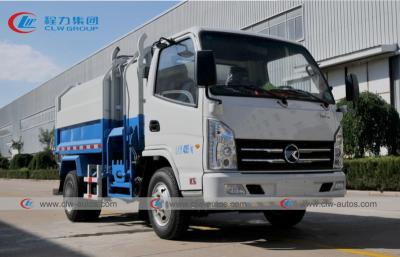 China CHENGLI 4X2 103HP 6 Wheeler Side Loader Garbage Removal Truck 4 CBM for sale