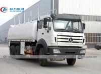 China BEIBEN 6x4 20CBM Carbon Steel Gasoline Transport Truck Oil Trailer 25000L for sale