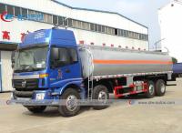 China 8x4 32m3 22ton Carbon Steel Fuel Transport Truck 12 Wheels Diesel Tanker Trailer for sale