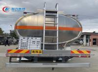 China 8x4 12 Wheels 25m3 Carbon Steel Diesel Fuel Transport Tanker Truck 32000kg GVW for sale