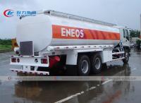 China ISUZU 6x4 20000 Liters Stainless Steel Gasoline Transport Truck Oil Tanker for sale
