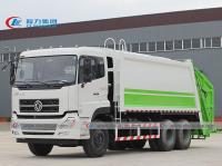 China Dongfeng 6x4 18cbm Compressed Garbage Truck for Sanitation Trash Collection for sale
