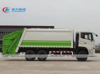 China Dongfeng 6x4 18cbm Compressed Garbage Truck for Sanitation Trash Collection for sale