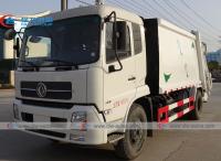 China Dongfeng 4x2 10cbm Compactor Garbage Truck Refuse Collection Removal Sanitation for sale