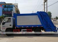 China 3 tons 4x2 JAC brand 5000 Liters refuse Garbage Compactor Truck for sale