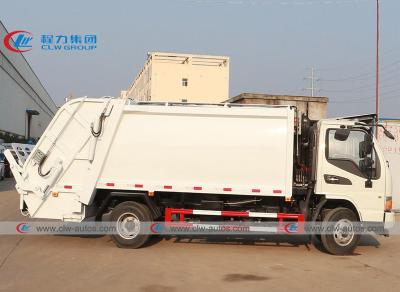 China Dongfeng 5 Ton 8 CBM Compressed Garbage Truck High Compression Ratio Recycling for sale